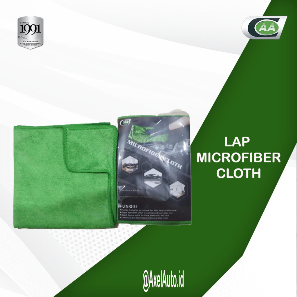 Jual Lap Mikro / Microfiber Cloth (40x40cm) DAYA SERAP TINGGI & AMAN DI ...