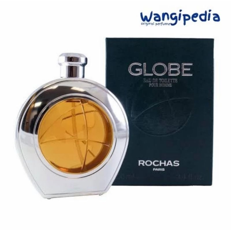 Jual Parfum Original Pria Rochas Globe Pour Homme Edition Metal | Shopee Indonesia