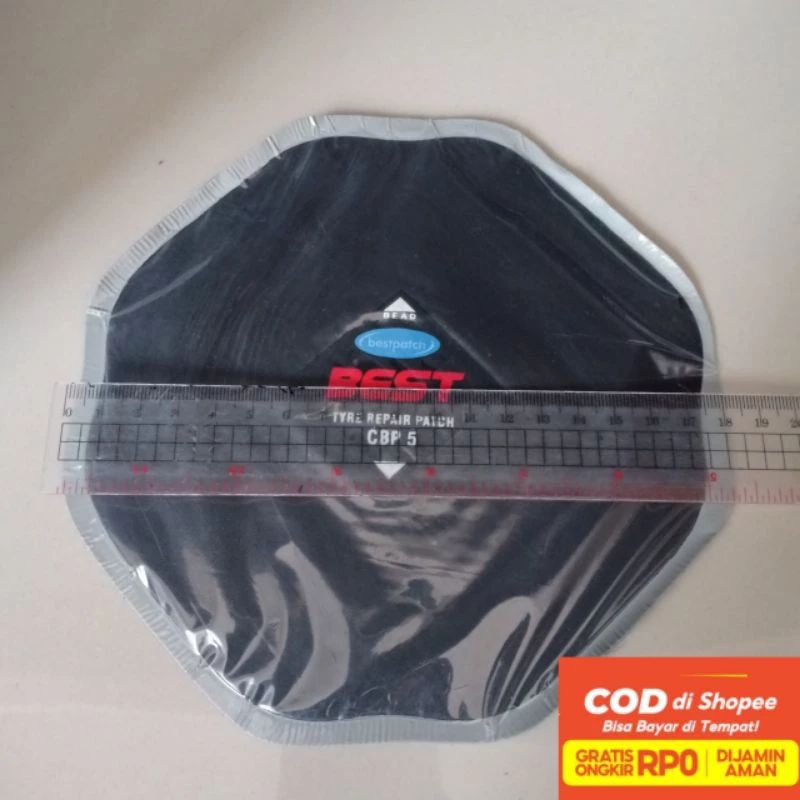 Jual CBP 5 Karet Tambal Ban Luar Bestpatch-harga per biji/lembar/pcs tip top bestpatch | Shopee ...