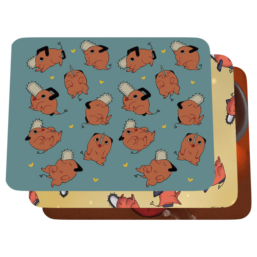 Jual mouse pad/alas mouse pochita chainsawman pattren | Shopee Indonesia