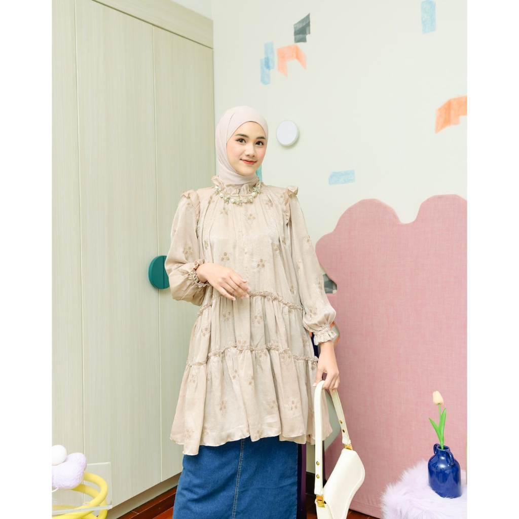 Jual Haidee & Orlin - Zeya Tunic / Luira (PILIH PATTERN) NEW ARRIVAL | Shopee Indonesia