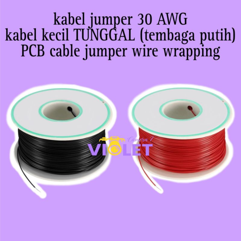 Jual BACA DESKRIPSI. kabel jumper 30 AWG kabel KECIL TUNGGAL tembaga ...