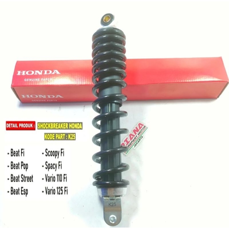Jual Shockbreaker belakang Beat fi Esp Pop Scoopy Vario 110 Old Spacy K25 | Shopee Indonesia