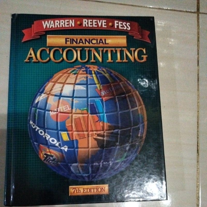 Jual financial accounting 7th EDITION (WARREN,REEVE,FESS) | Shopee ...