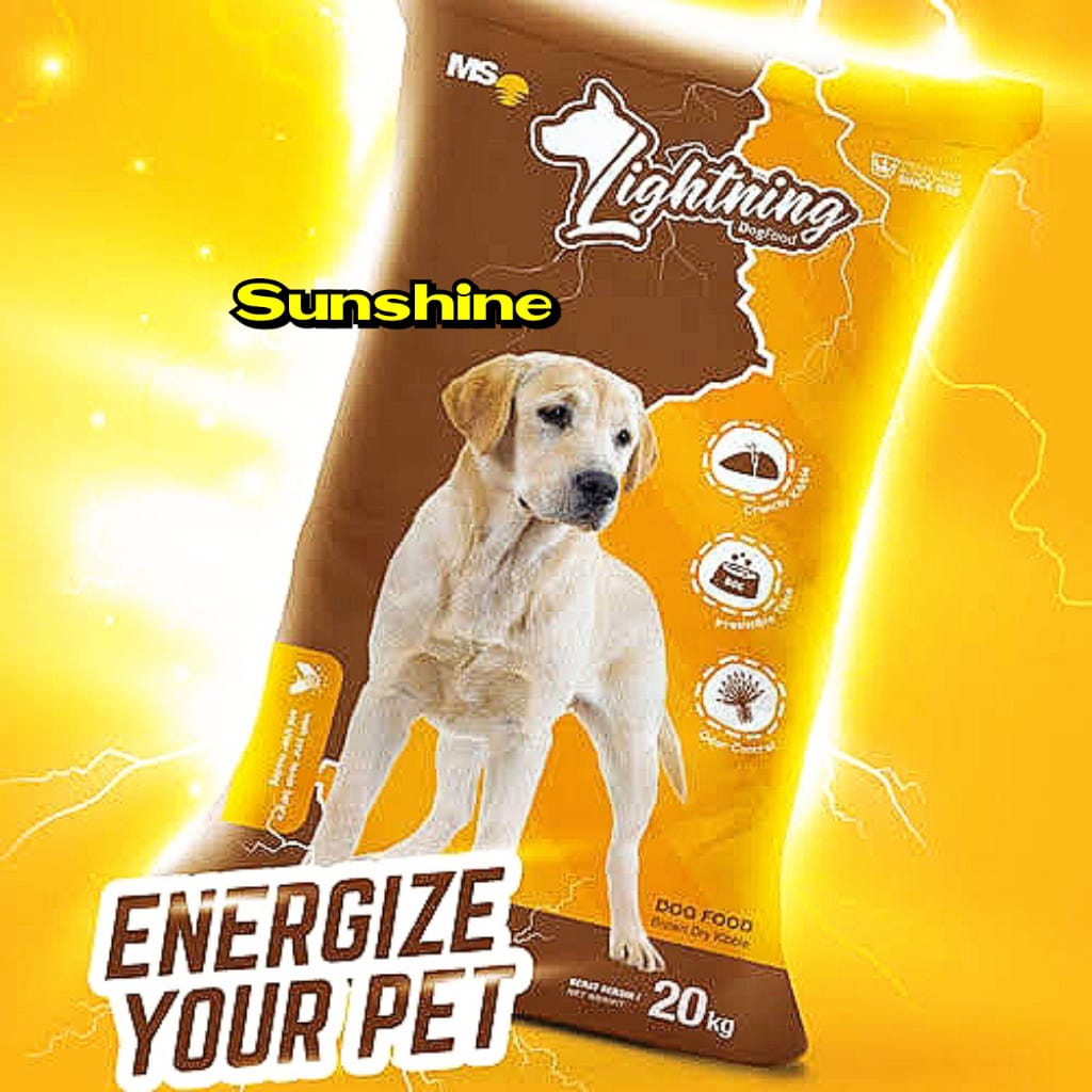 Jual Lightning Dog 20Kg Dry Food - Makanan Kering Anjing (Khusus Gojek ...