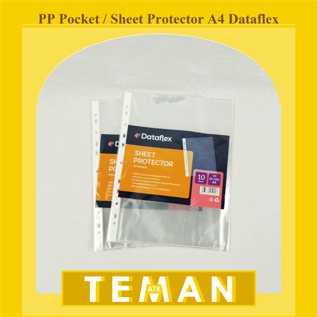 Jual PP Pocket / Sheet Protector Dataflex A4 - isi 10 lembar (DF-741 ...