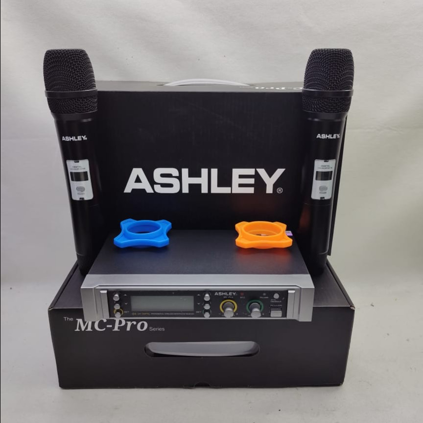 Jual mic wireless Ashley MC Pro / MCpro handhel microphone original ...