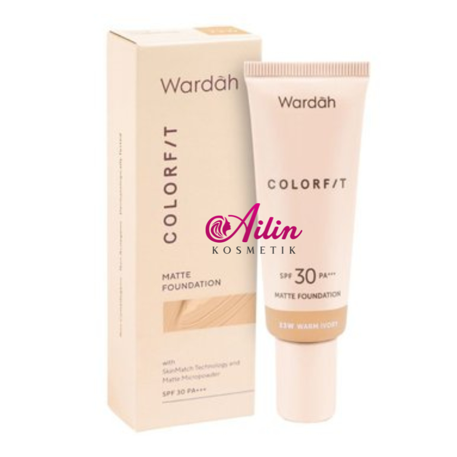 Jual AiLiN Wardah Colorfit Powder Series | Mattifying Powder | Velvet ...