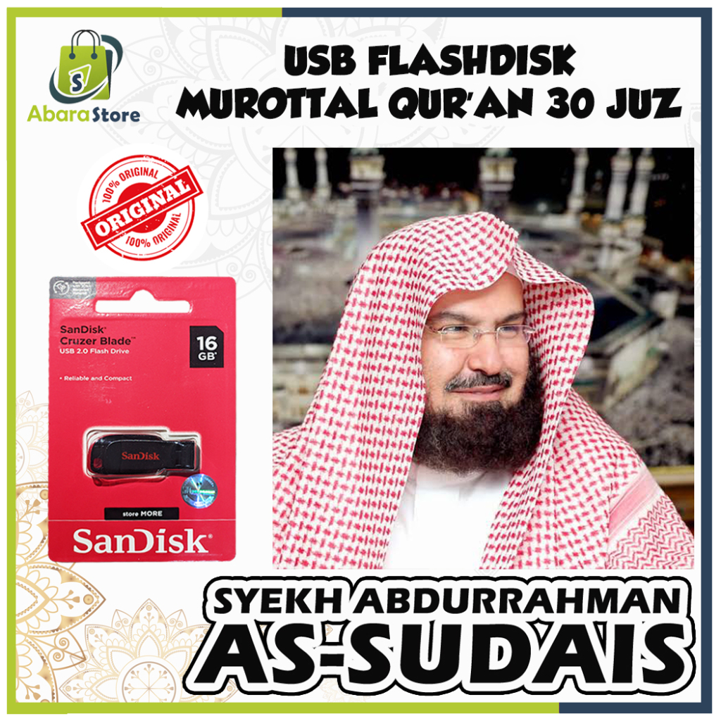 Jual USB MUROTTAL QURAN 30 JUZ MUROTAL ALQURAN BACAAN SYEIKH ... Jual USB MUROTTAL QURAN 30 JUZ MUROTAL ALQURAN BACAAN SYEIKH ...