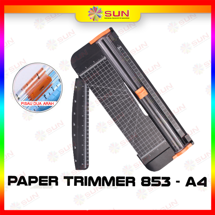 Jual Alat Potong Kertas Paper Trimmer 853 A4 Paper Cutter A4 Bisa