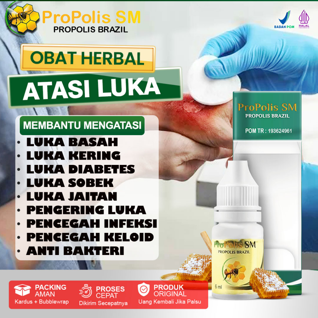 Jual Obat Luka Basah Luka Kering Luka Bakar Luka Diabetes Luka Jaitan ...