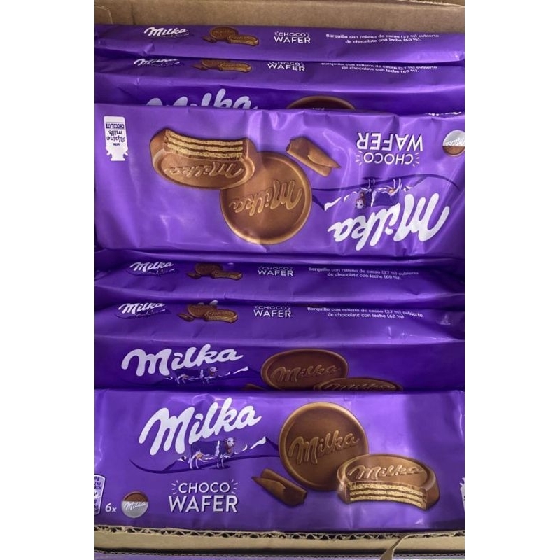 Jual milka biskuit wafer milka choco wafer enak | Shopee Indonesia