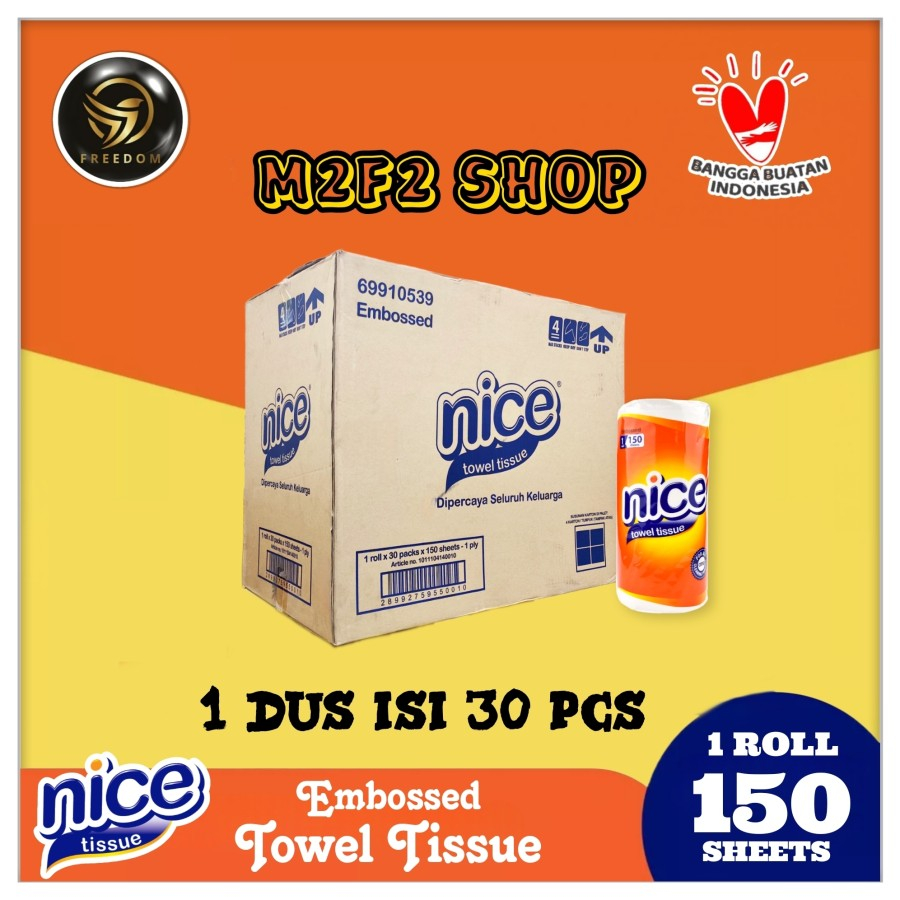 Jual Nice Towel Tissue | Tisu Gulung Handuk 1 Roll - 150 sheets ...