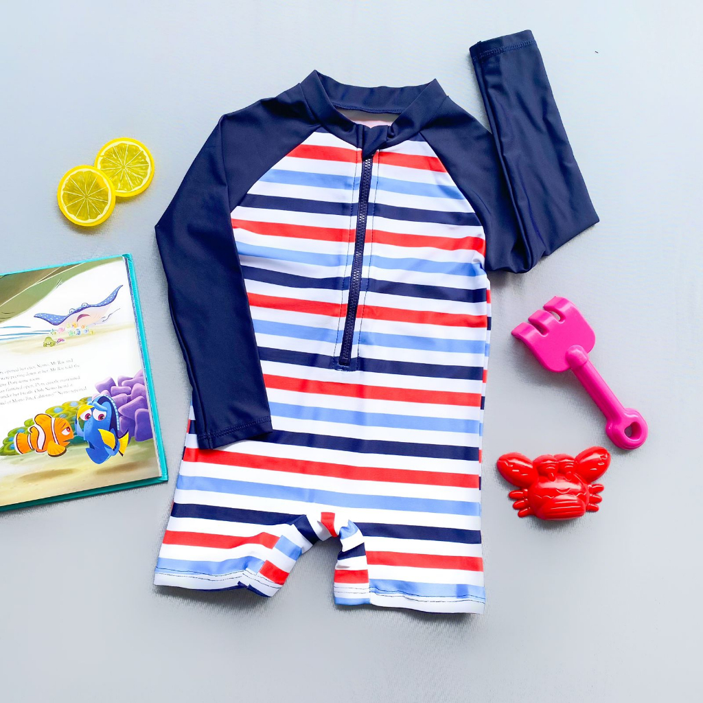 Jual RAD RASCAL - Baju Renang Stripe | Shopee Indonesia