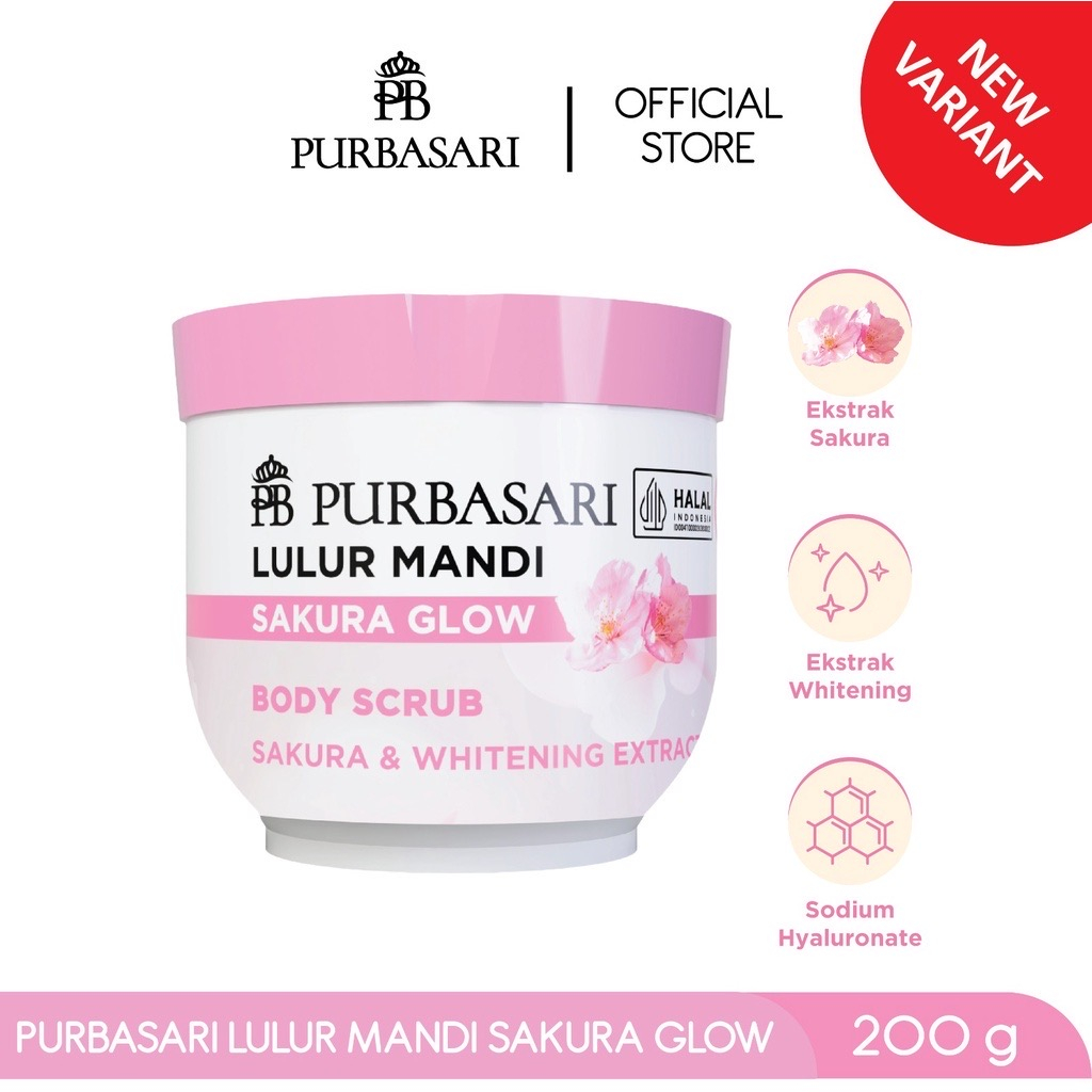 Jual PURBASARI Lulur Mandi Body Scrub 100ml / 200 ml | Shopee Indonesia