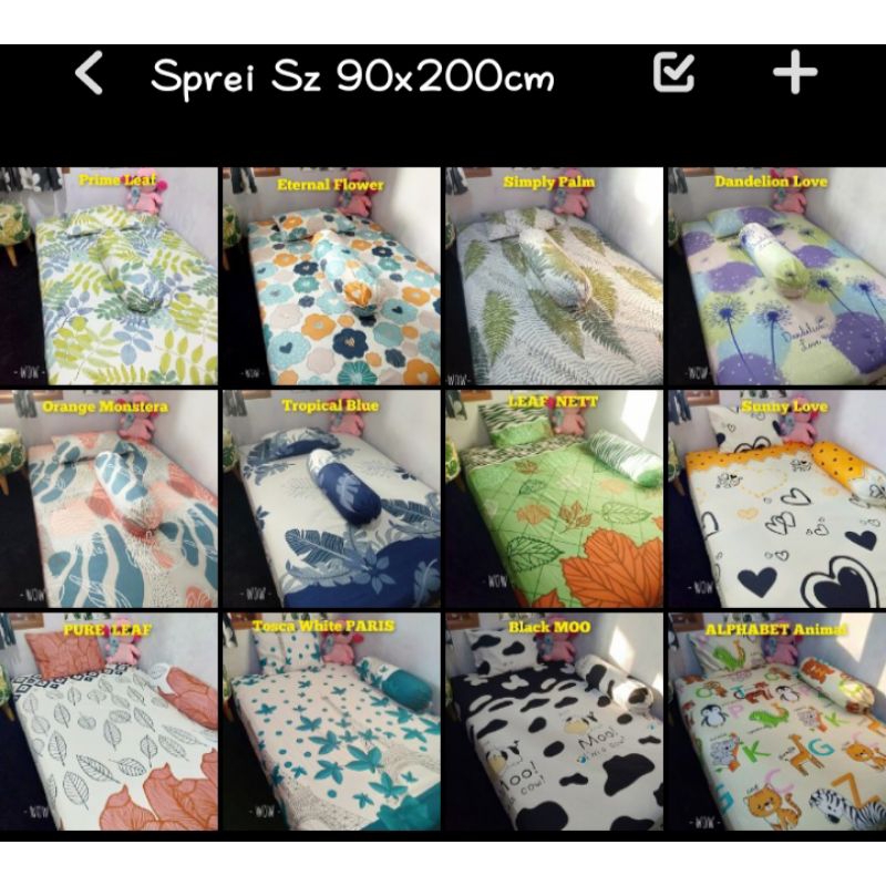 Jual Sprei Ukuran 90*200 cm | Shopee Indonesia