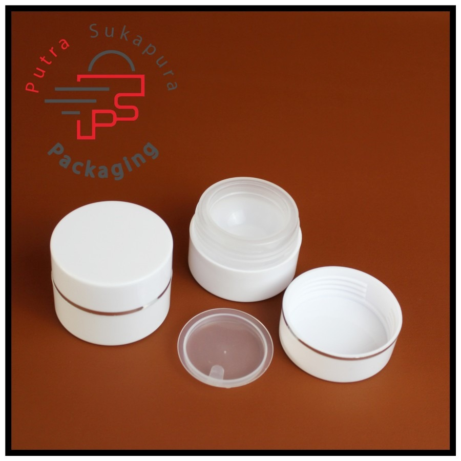 Jual pot cream ps 10gr putih / pot cream bottom ps 10gram / pot ps 10gr ...