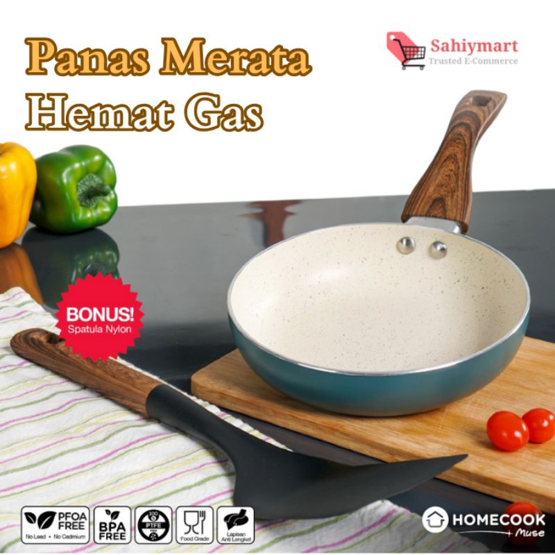 Jual Homecook wajan 18cm panas merata hemat gas | Shopee Indonesia