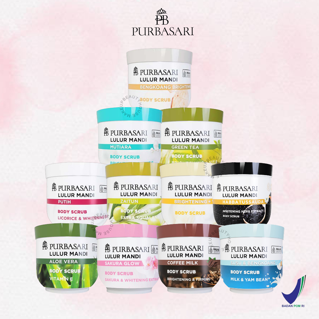 Jual PURBASARI Lulur Mandi Body Scrub 100 / 200 ml | Shopee Indonesia