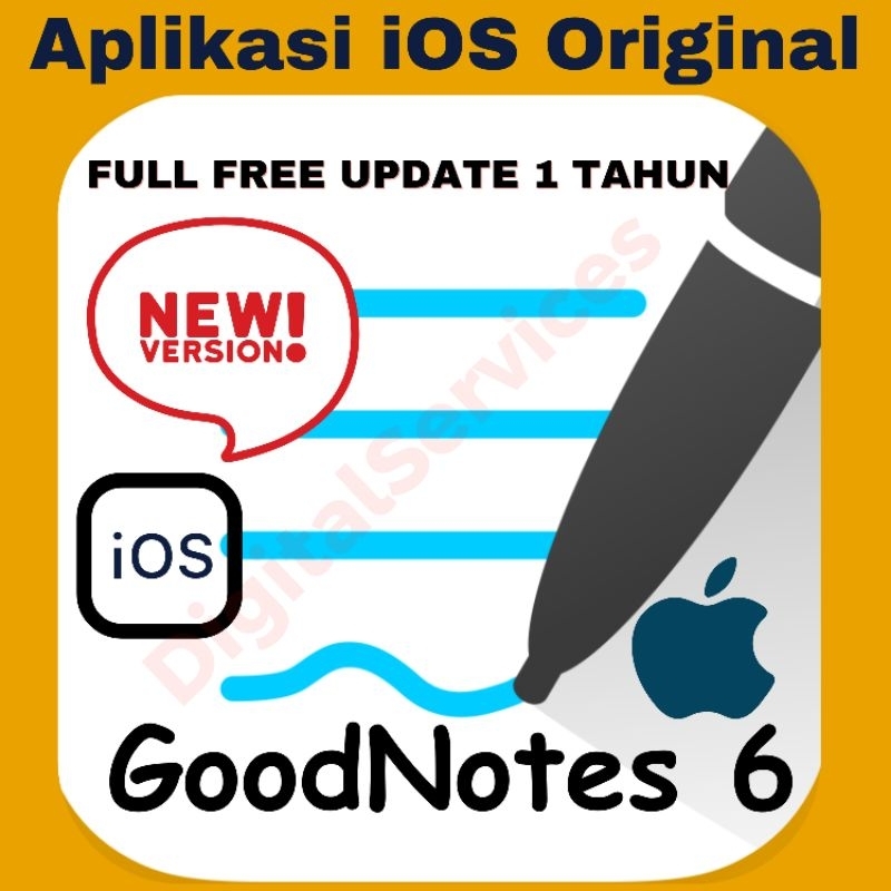 Jual Goodnotes iOS/Goodnotes iPhone/Goodnotes iPad/Goodnotes Mac ...