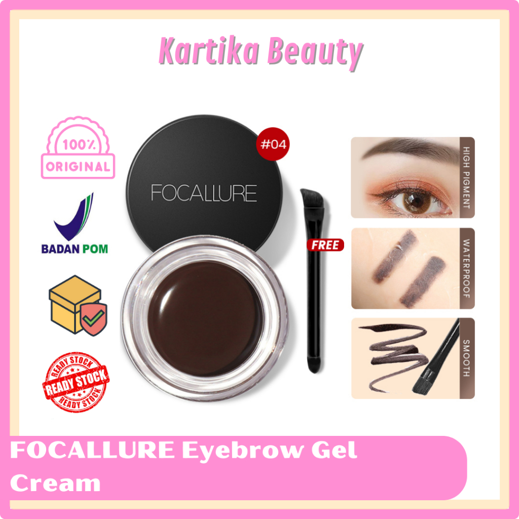 Jual FOCALLURE EYEBROW POMADE CREAM ALIS FOCALURE EYE BROW FA23 FOKALUR ...