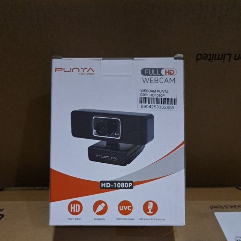 Jual WEBCAM PUNTA C931 FULL HD 1080P WEB CAMERA PC WITH MICROPHONE FOR ...