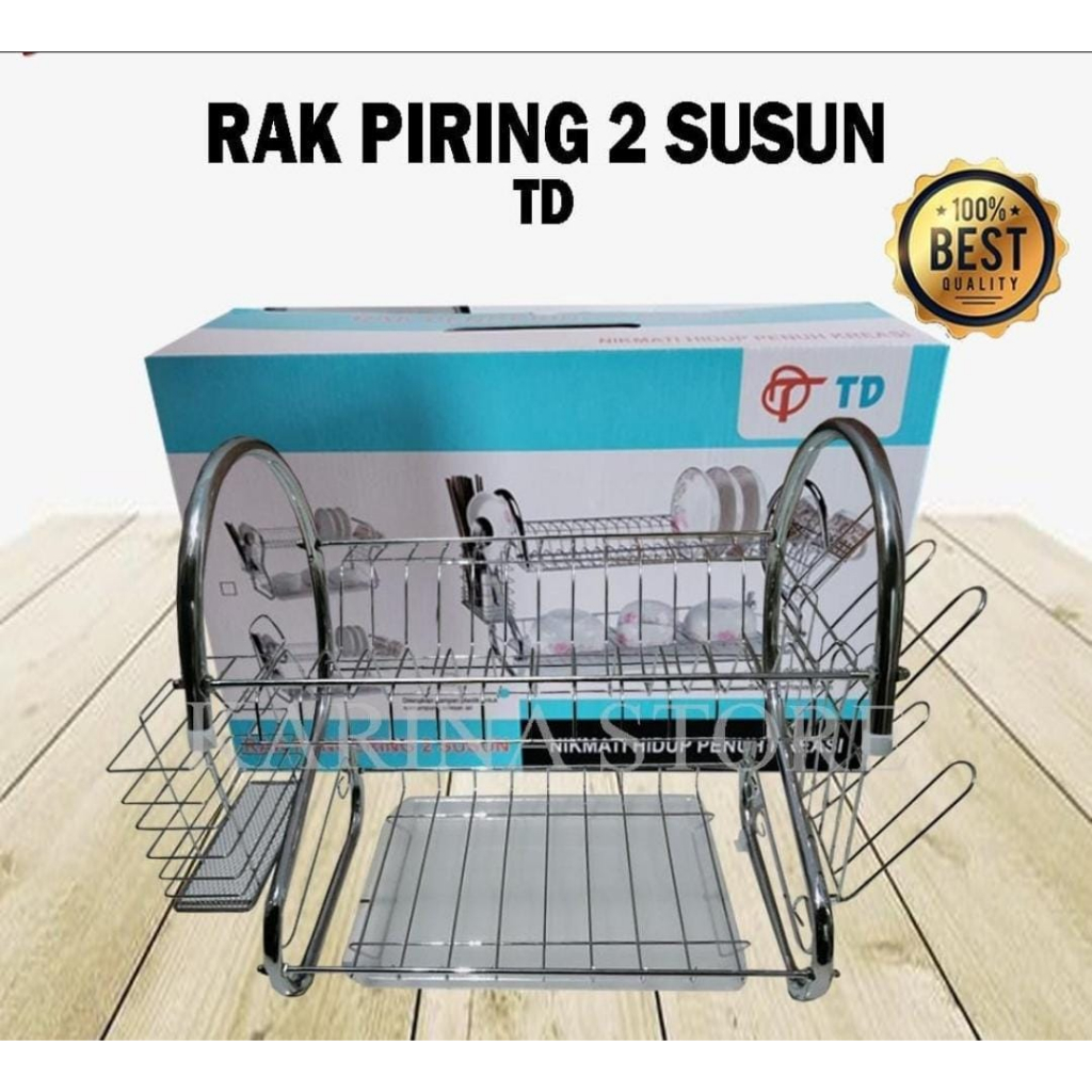 Jual Rak Piring Stainless | Shopee Indonesia