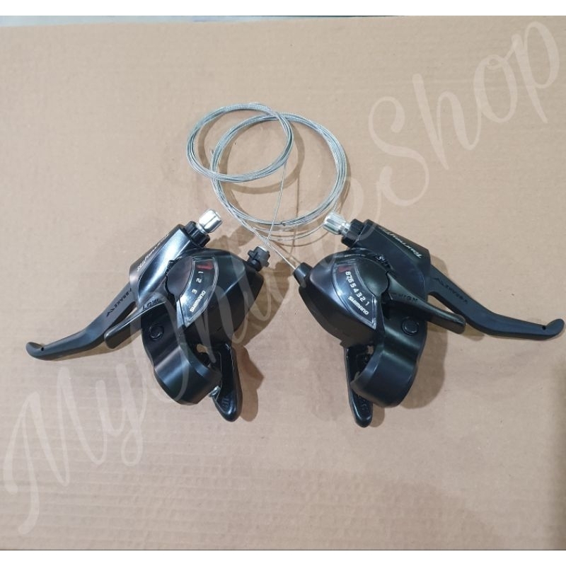 Jual Shifter Sepeda Shimano Tourney TX800 8 speed Kanan 3 Speed Kiri ...