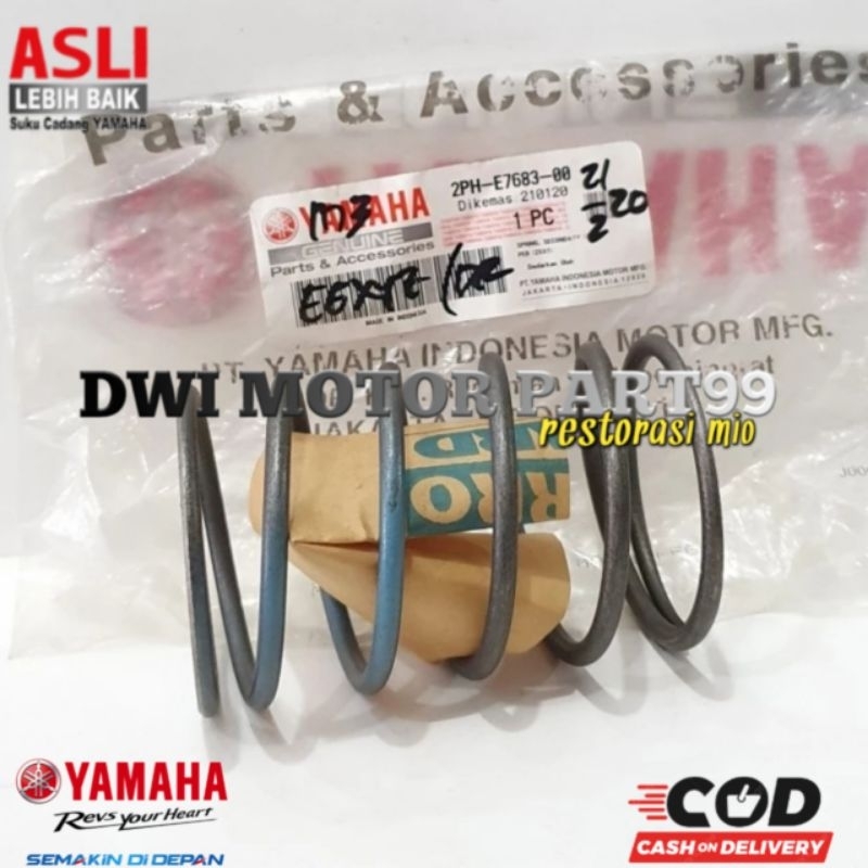 Jual SPRING PER CVT PULLY BELAKANG 2PH MIO M3 SOUL GT FINO XRIDE 125 ...