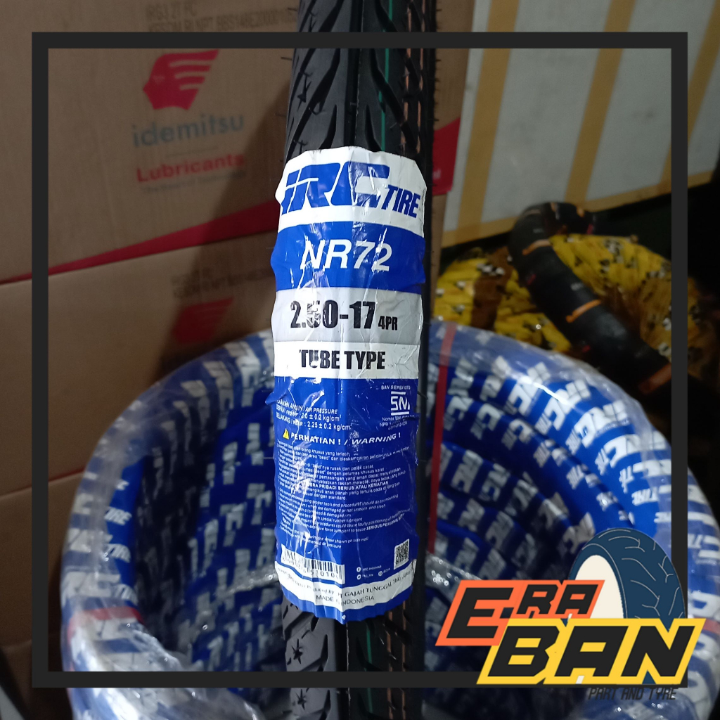 Jual BAN LUAR IRC NR72 250 RING 17 TUBETYPE | Shopee Indonesia