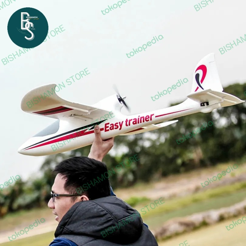Jual RC PLANE FMS EASY TRAINER V2 PNP PESAWAT GLIDER AVION MOTOR ...