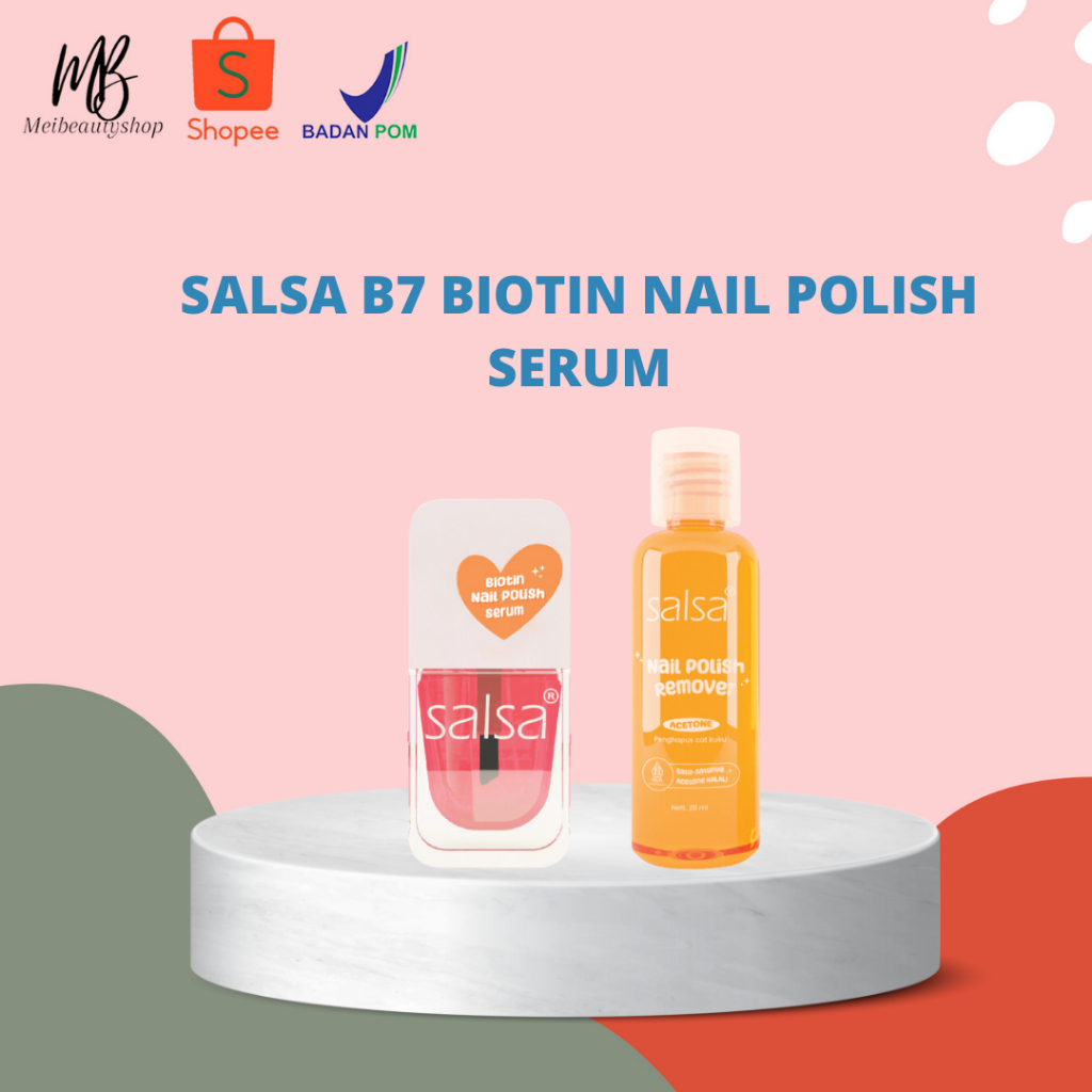 Jual SALSA B7 Biotin Nail Polish Serum - Serum Vitamin Kuku Rusak Rapuh ...