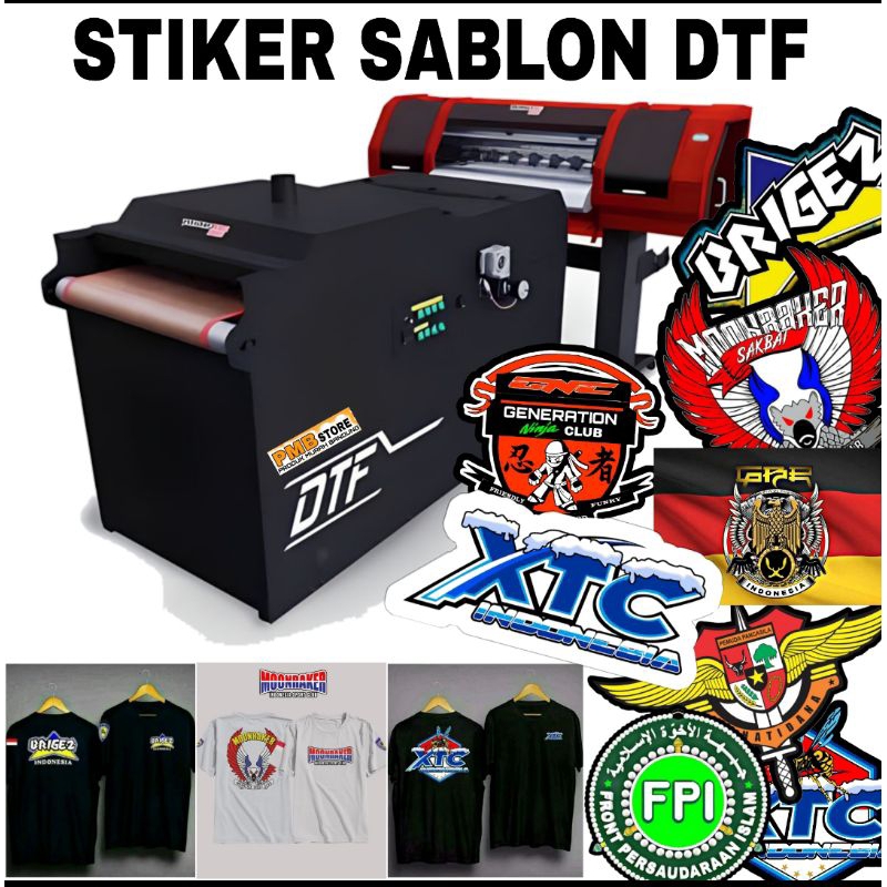 Jual Stiker Sablon Besar Xtc , Brigez , Moonraker Terbaru | Shopee ...