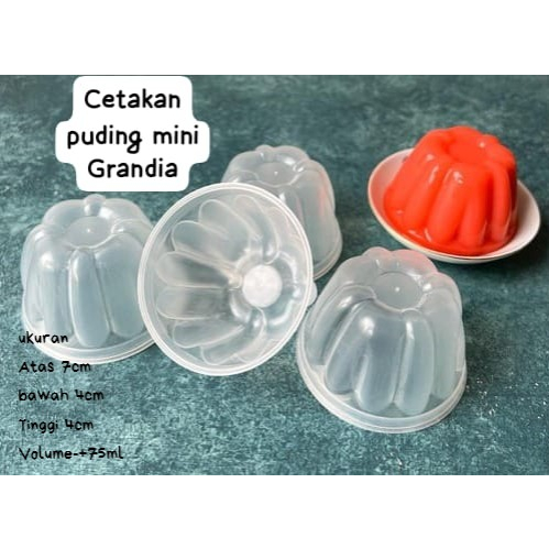 Jual CETAKAN PUDING MINI GRANDIA 1PCS , CANTIK DAN BISA DI KUKUS ...