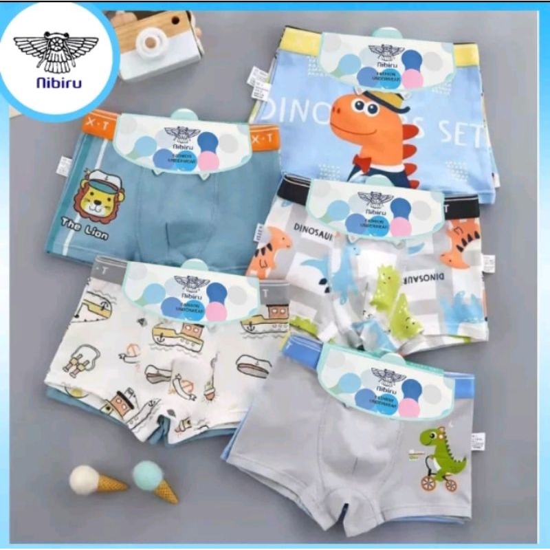 Jual Nibiru Kids Boxer Boy Isi 2pcs | Shopee Indonesia