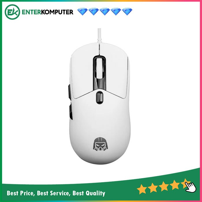 Jual Digital Alliance Mouse Luna RGB V2 White | Shopee Indonesia