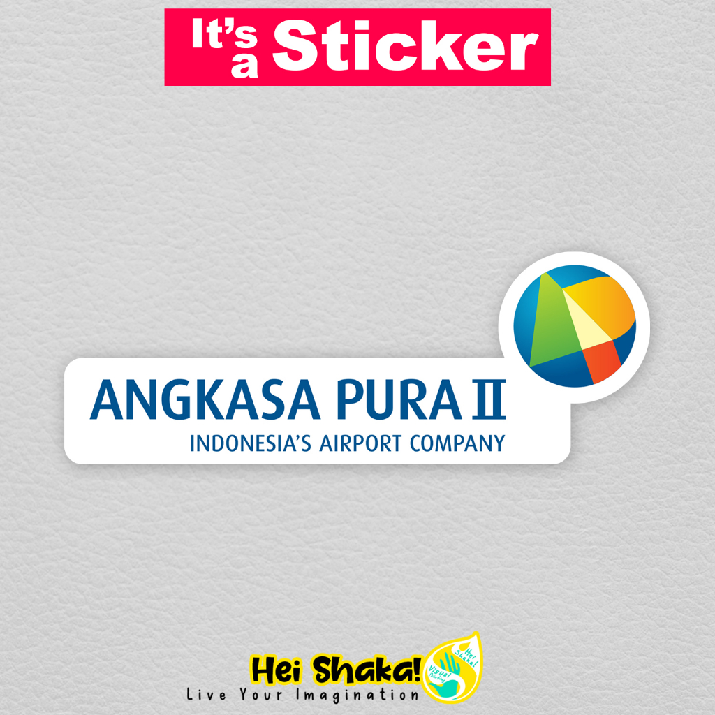 Jual Stiker Angkasa Pura 2 Sticker Logo Perusahaan BUMN Bahan Vinyl ...