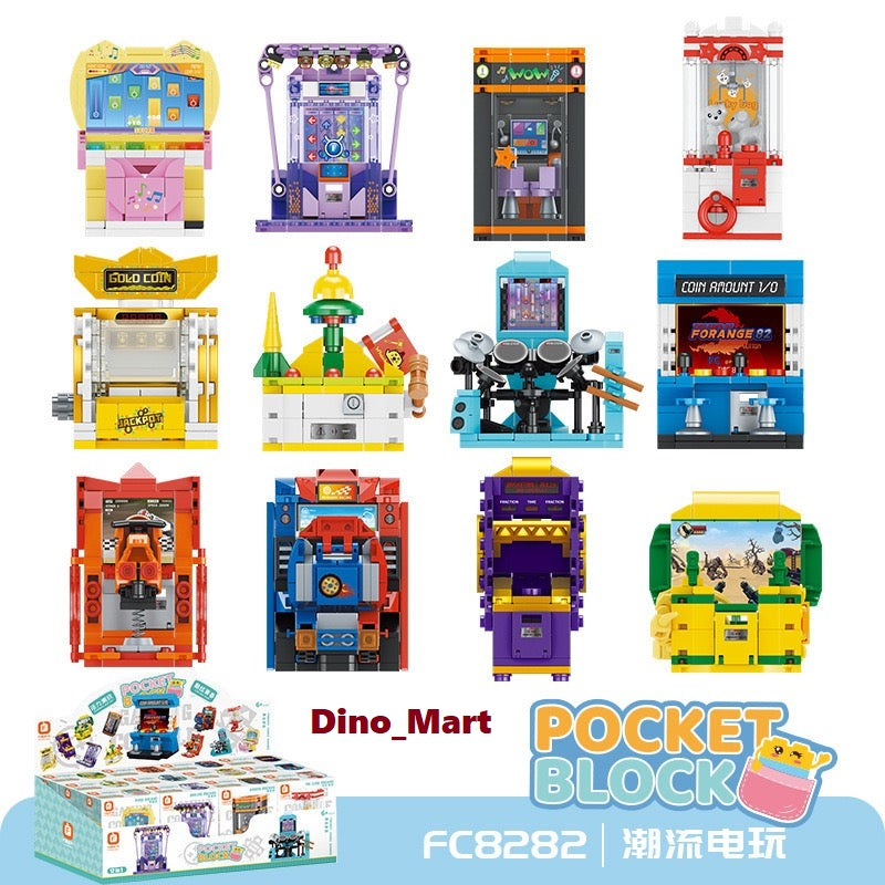 Jual Forange Brick Pocket Block Mesin Arcade Permainan FC8282 - Dino_Mart | Shopee Indonesia