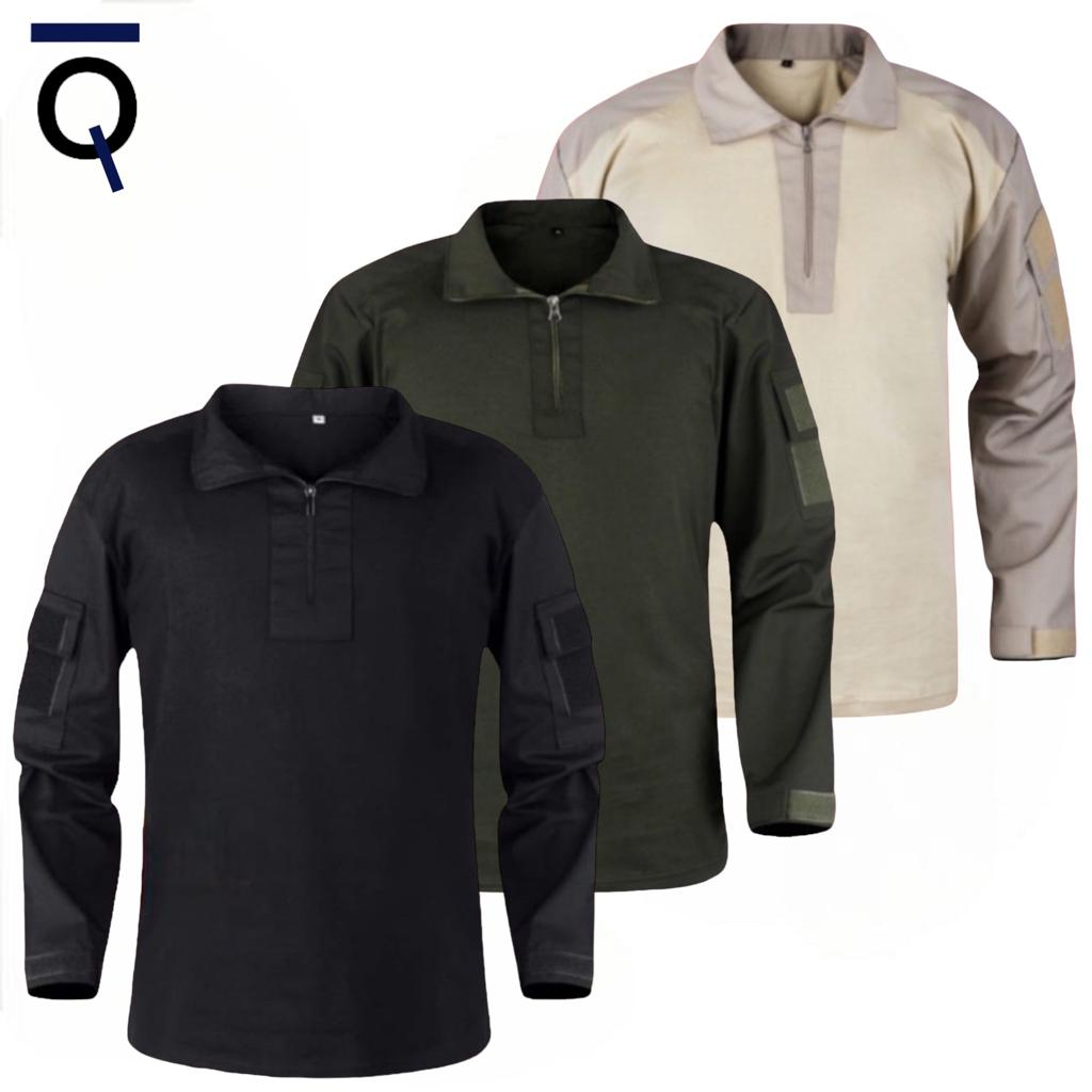 Jual BDU Series - Kaos Tactical Lapangan Pdl Outdoor Lengan Panjang | Shopee Indonesia