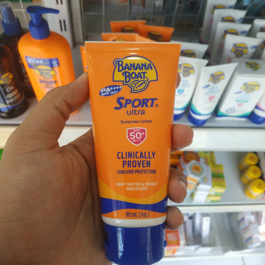 Jual BANANA BOAT SPORT ULTRA UVB SPF 50+ PA ++++ TUB 90ML - SUNSCREEN ...
