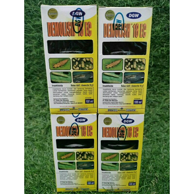 Jual DEMOLISH 18EC_100ml /insektisida sistemik/pengendali hama kutu ...