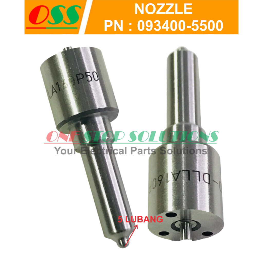 Jual NOZZLE DLLA160P50 PN 093400-5500 DENSO UNTUK MITSUBISHI 4D31 PS100 | Shopee Indonesia