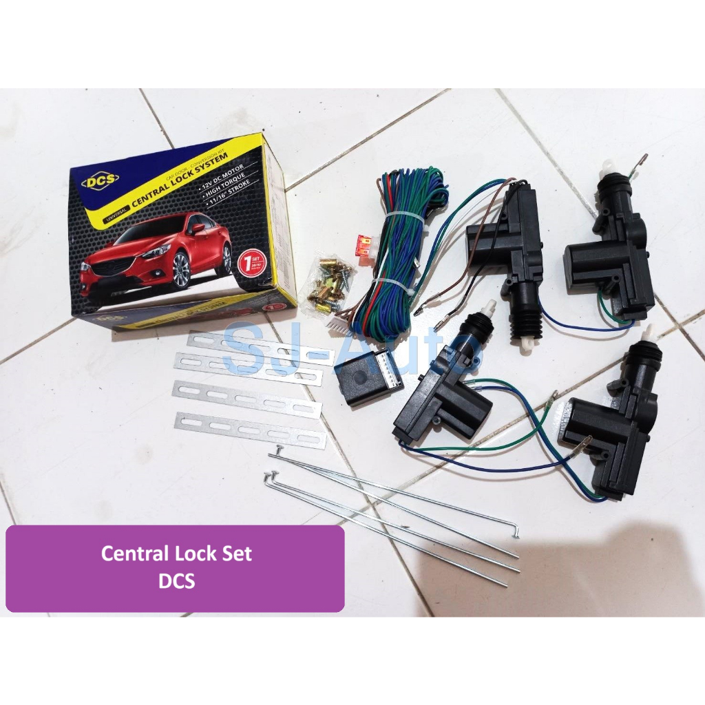 Jual Central Lock Set Universal Mobil merk DCS | Shopee Indonesia