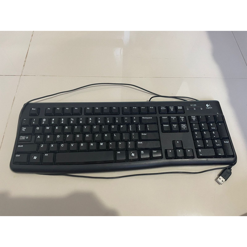 Jual Keyboard Logitech K120 USB - Original 100% | Shopee Indonesia