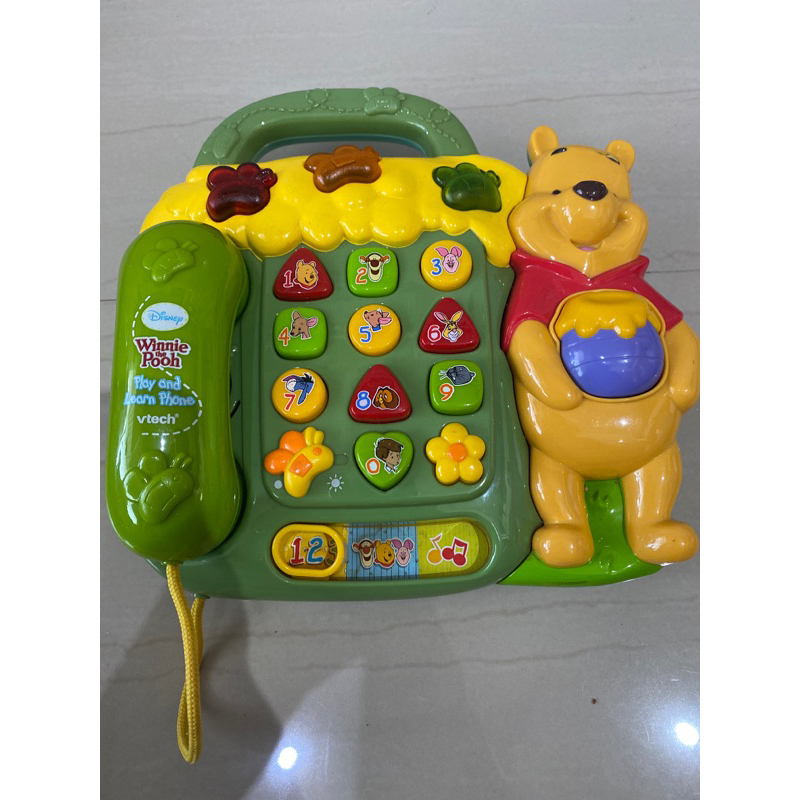 Jual vtech disney winnie the pooh play and learn phone | Shopee Indonesia