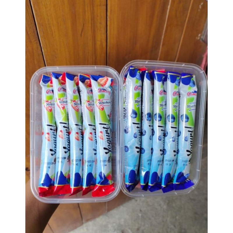 Jual CIMORY YOGURT STICK 1 PAKET ISI 10 FREE BOX | Shopee Indonesia