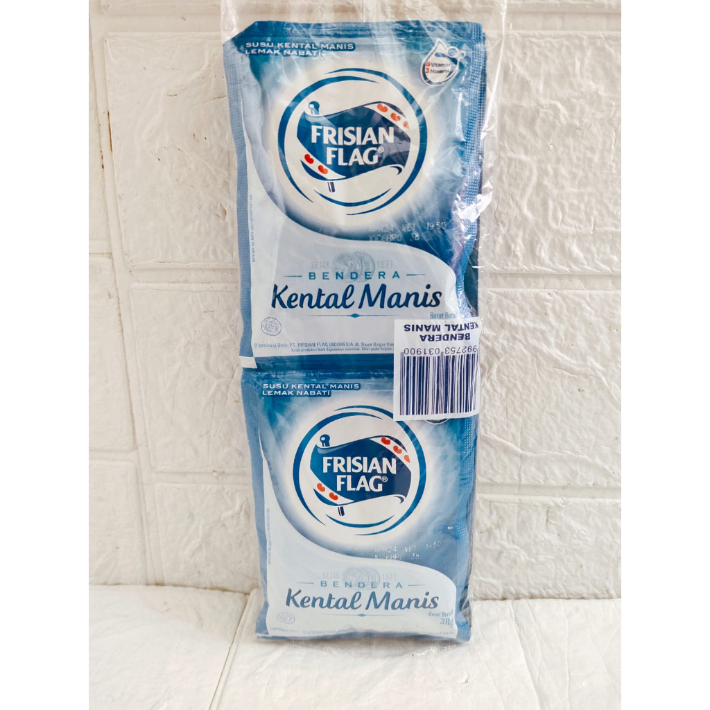 Jual FRISIAN FLAG SACHET /SUSU KENTAL MANIS SACHET/BENDERA SACHET /SUSU ...