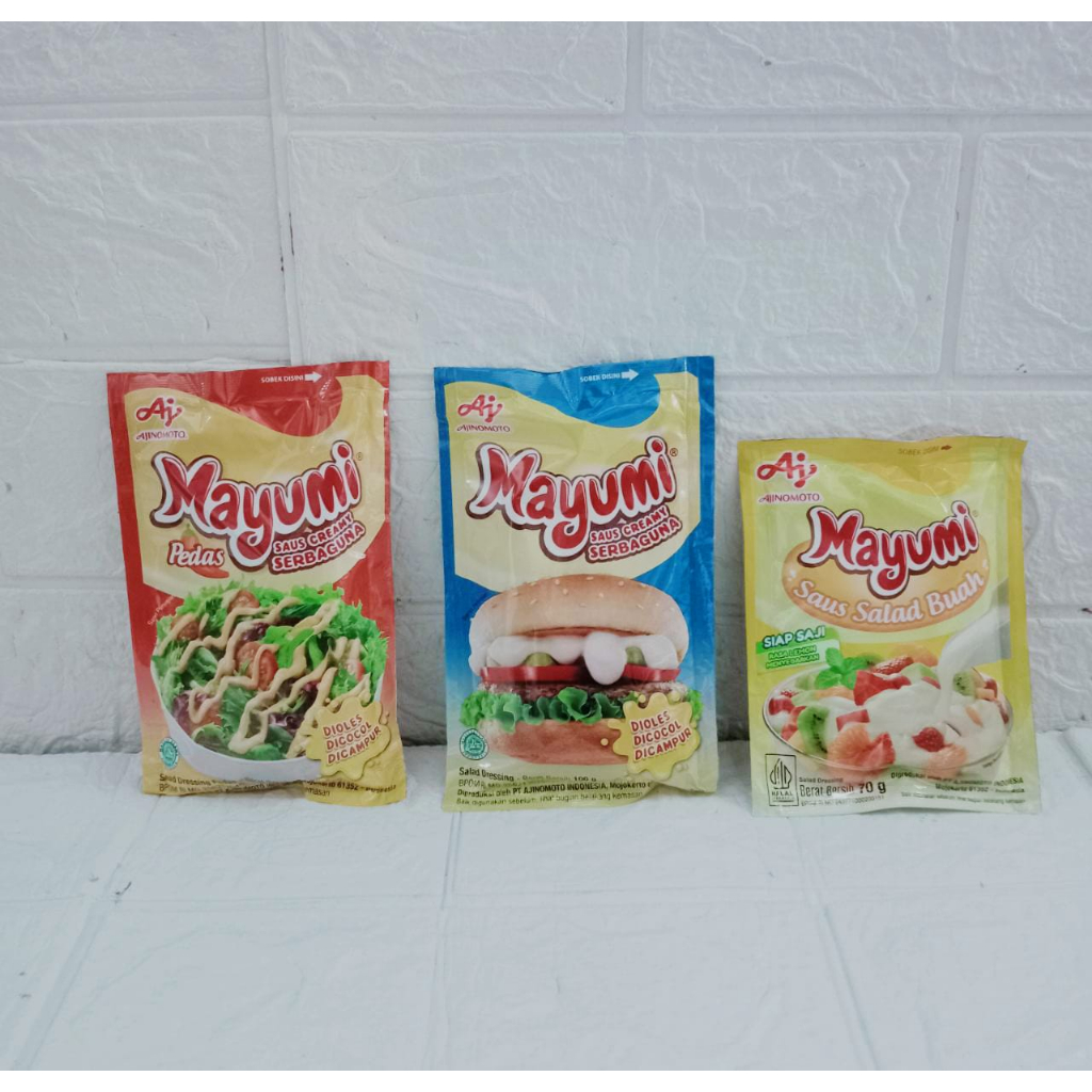 Jual MAYUMI MAYONAISE/MAYUMI ORIGINAL/MAYUMI PEDAS/MAYUMI SACHET | Shopee Indonesia