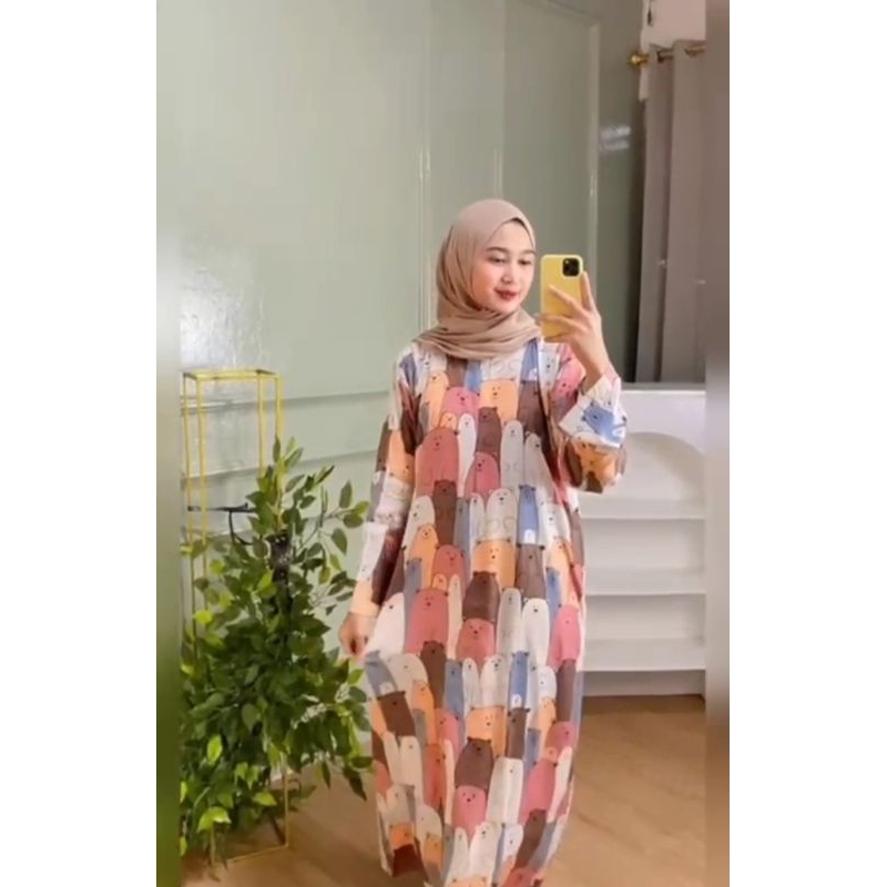 Jual Daster Kekinian Daster Busui Daster Gamis Daster Murah Daster Rayon premium Daster Motif ...