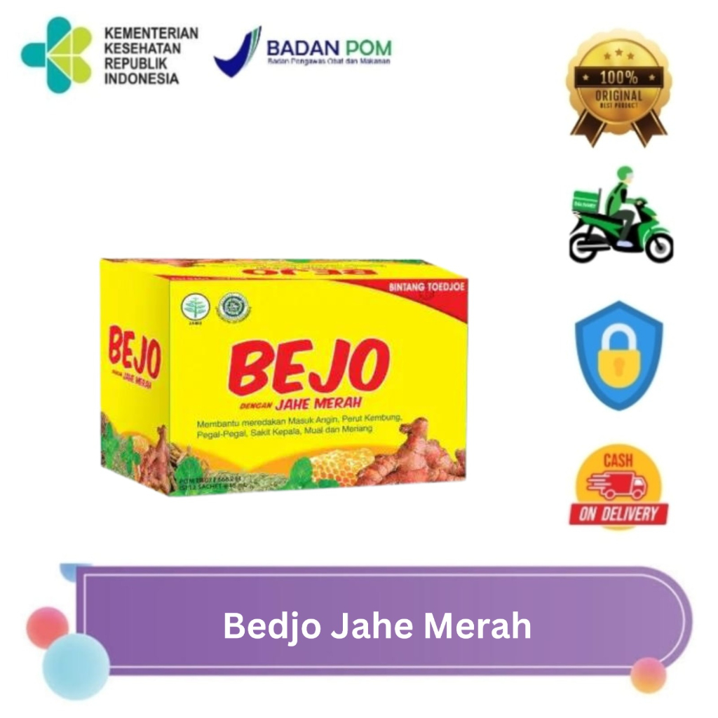 Jual BEDJO JAHE MERAH ( 6 SACHET) | Shopee Indonesia